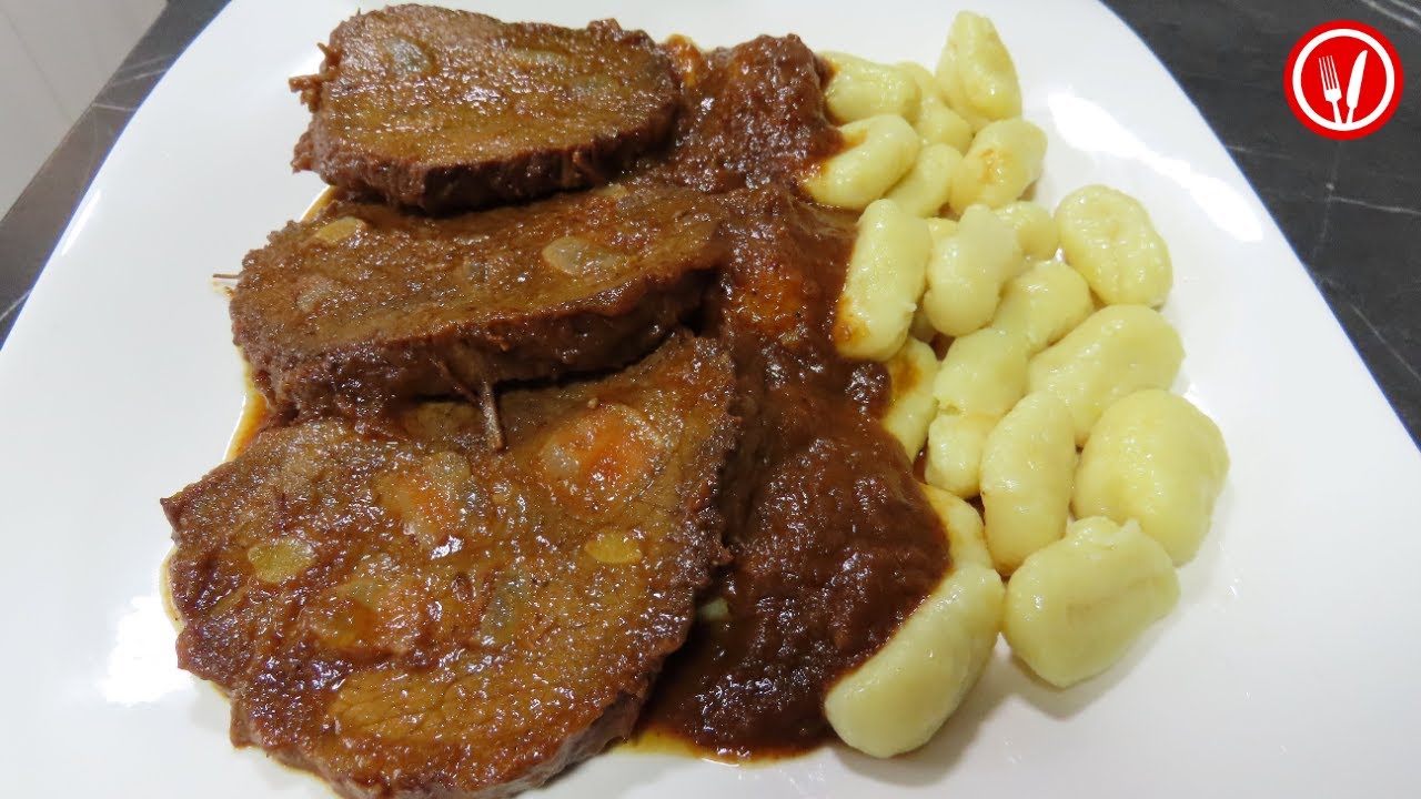Dalmatinska Pašticada - Recept / Braised beef cooked in a fragrant ...
