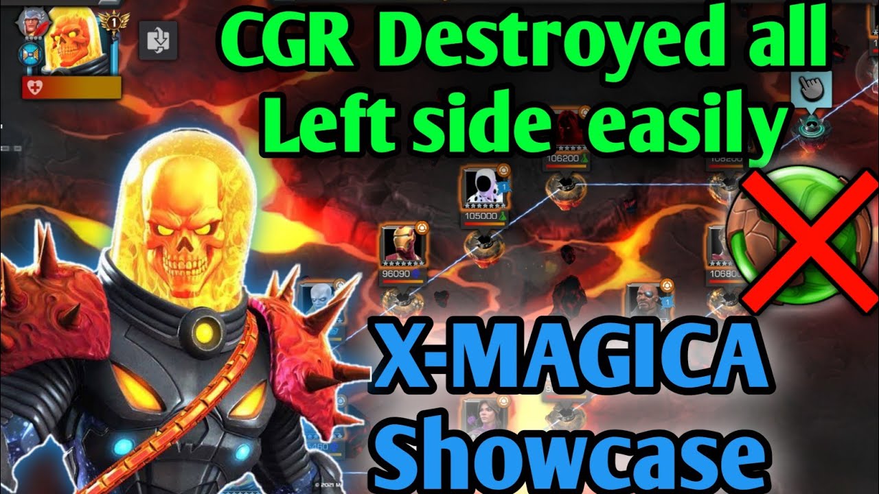 Cosmic Ghost Rider Destroyed left side path easily/ X-Magica showcase ...