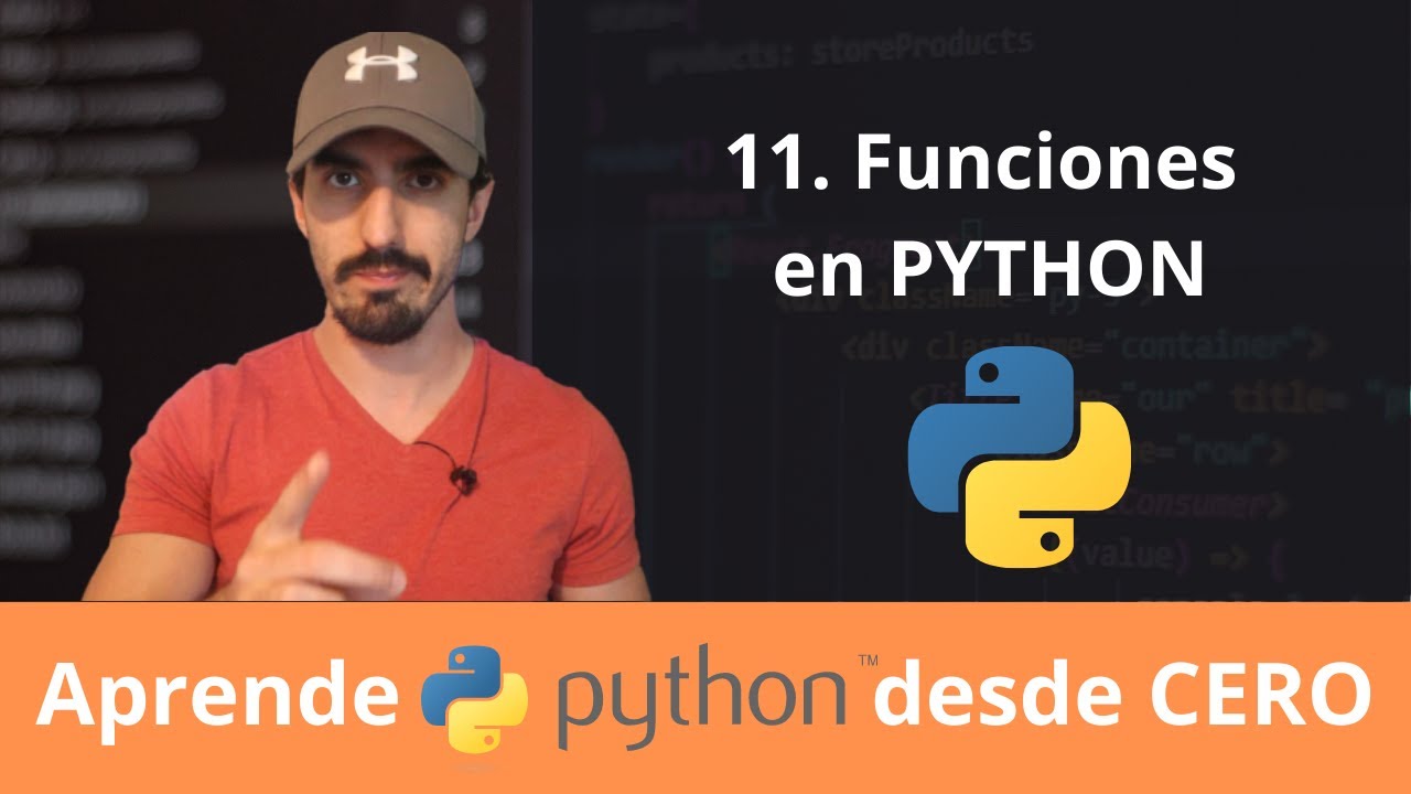 Python desde CERO #11: APRENDIENDO a trabajar con FUNCIONES - YouTube