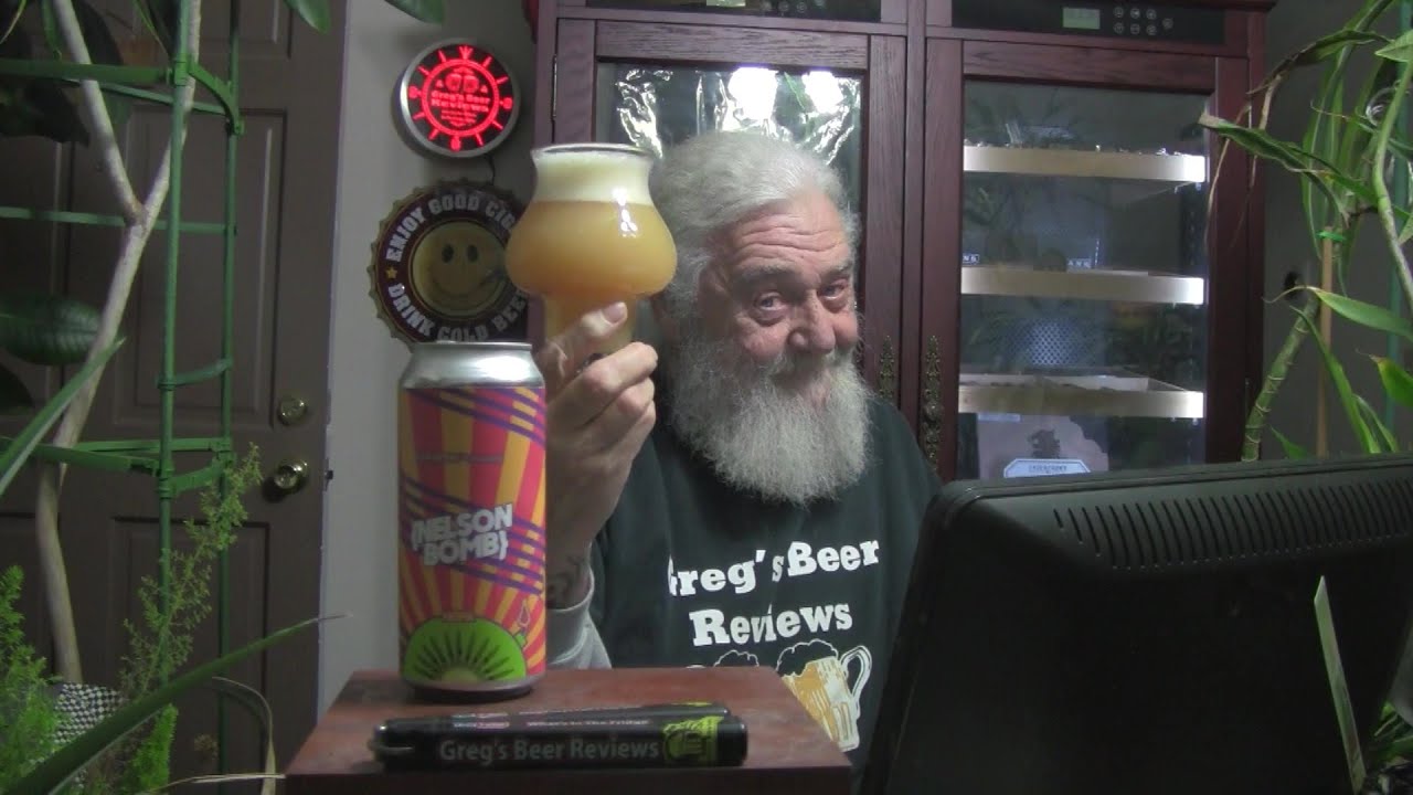 Beer Review # 4669 Sloop Brewing Co. Nelson Bomb IPA - YouTube