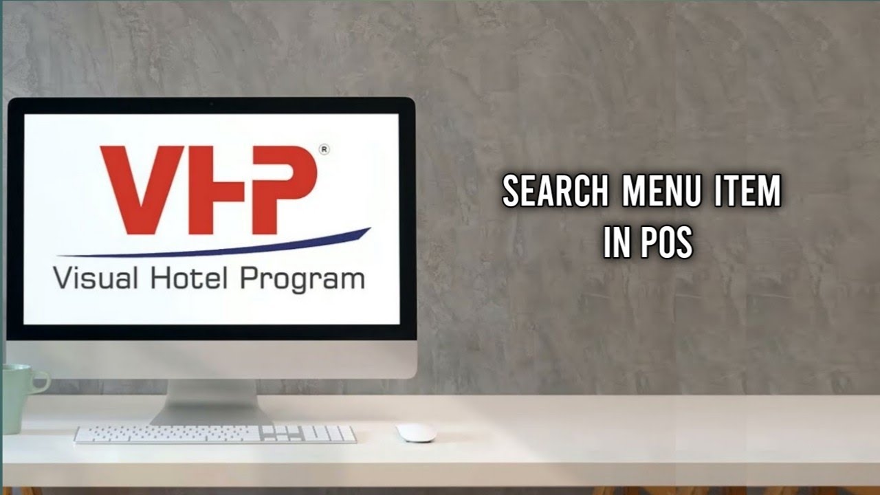 Search Menu Item in POS – VHP Online Training - YouTube