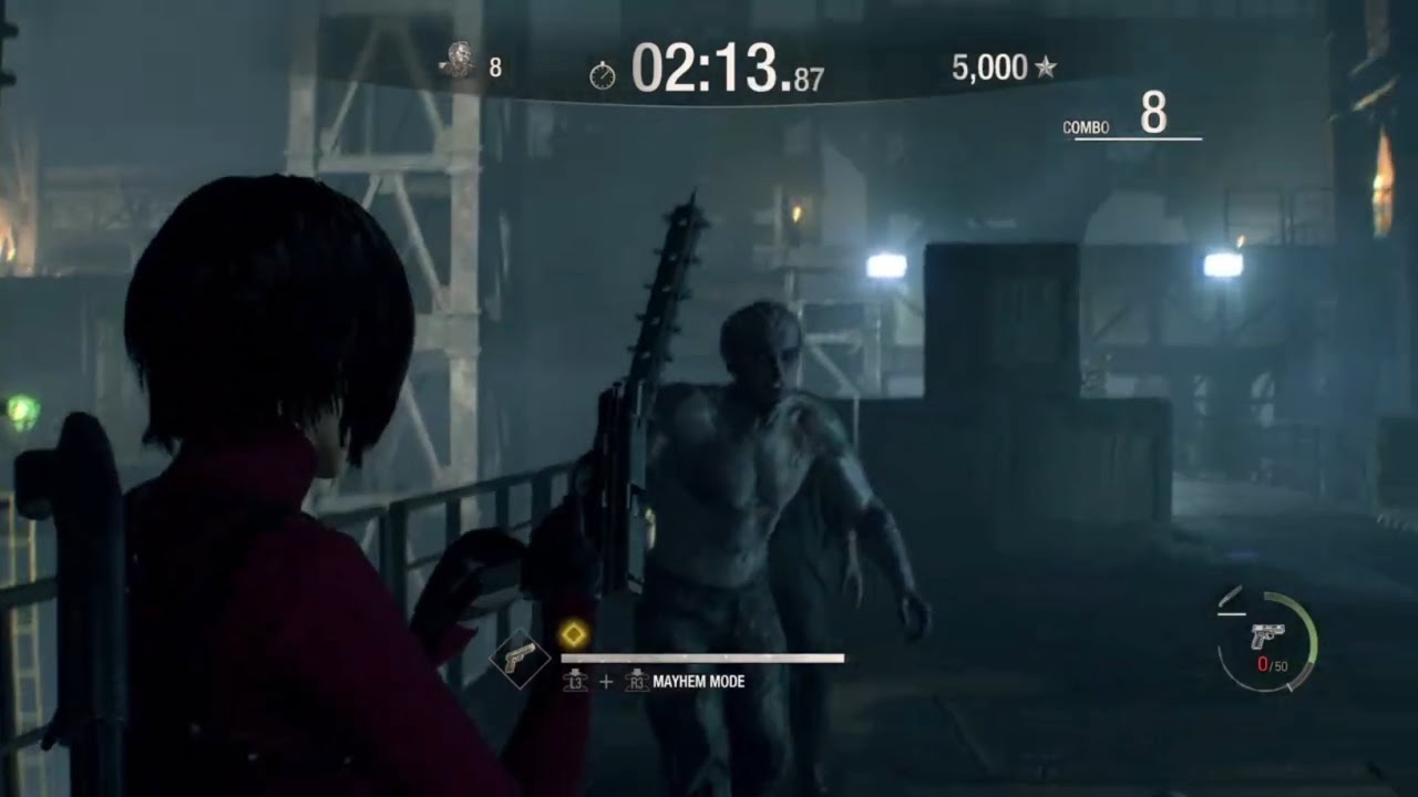 Resident Evil 4 Remake - Mercenaries - ada (docks) S+ rank - YouTube