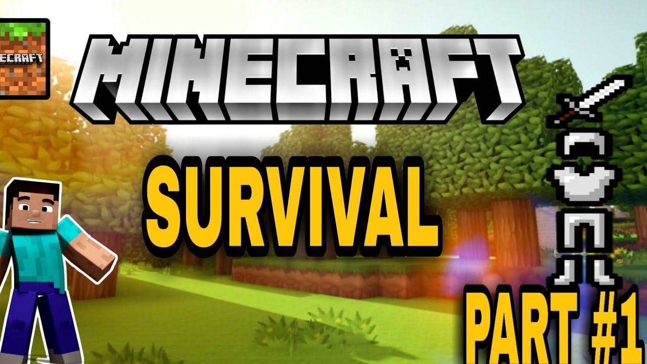 Full Iron Armor In Minecraft Survival Series First part #1 - YouTube