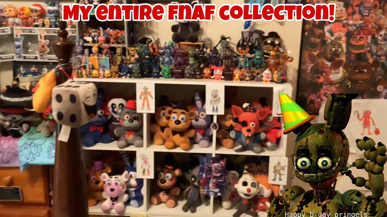 My entire fnaf collection! [ Fnaf 10th anniversary! special ] - YouTube