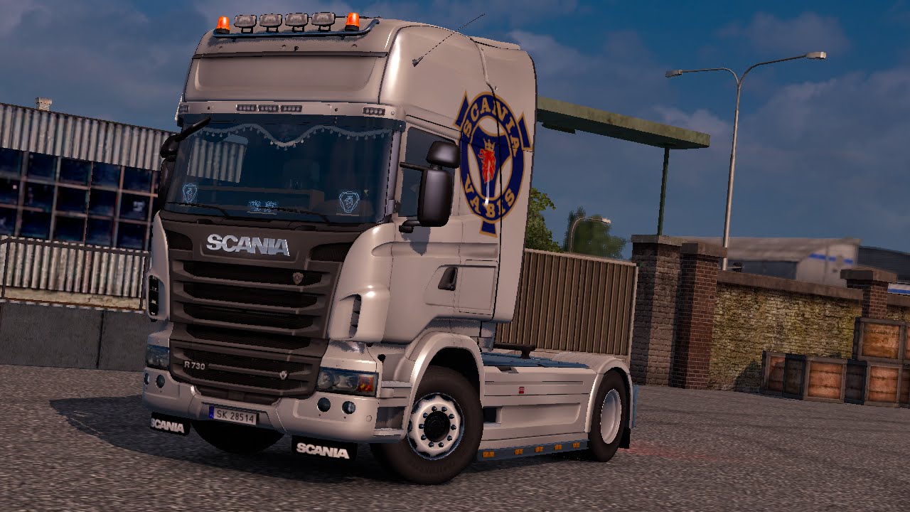 Euro truck simulator 2 dlc Mighty Griffin Tuning Pack showcase - YouTube