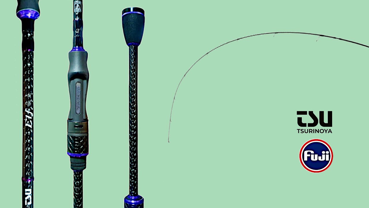 This Ultra Light rod is sick! Tsurinoya Elf Ajing lure fishing rod ...