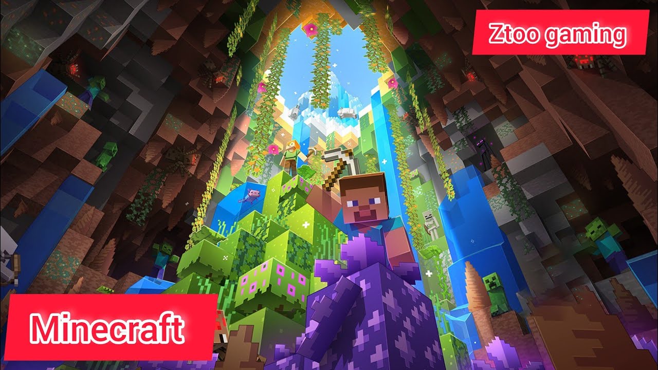 Minecraft strip mining best way 1.19/Minecraft Gameplay # - YouTube