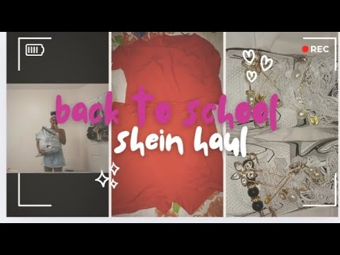 BACK TO SCHOOL Shein hall part 1 hehe - YouTube