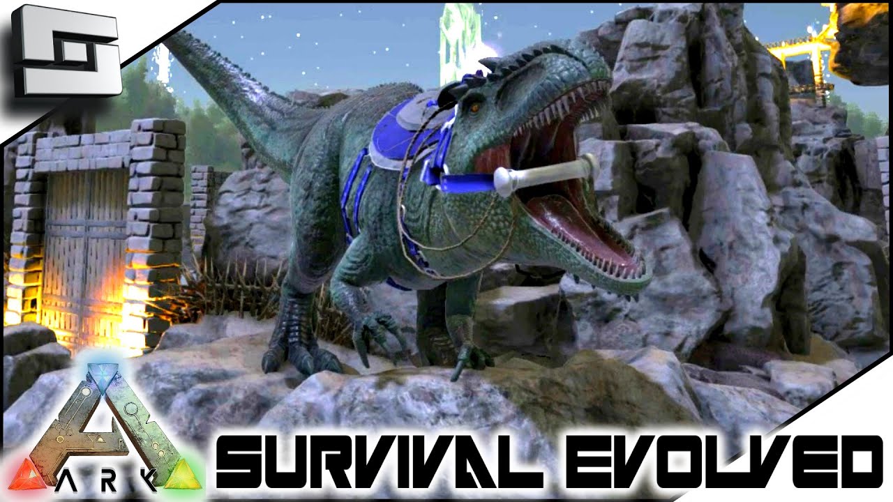 ARK: Survival Evolved - TAMING A GIGANOTOSAURUS! S3E95 ( Gameplay ...