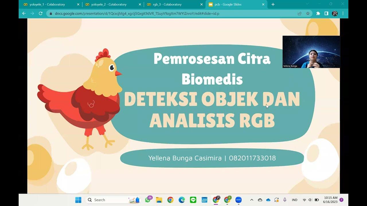 Deteksi Objek dengan menggunakan YOLO V8 dan Analisis RGB pada CItra Telur - Yellena Bunga ...