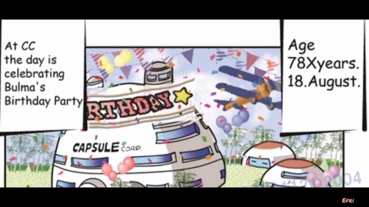 Vegeta x Bulma | Bulma's Birthday - YouTube