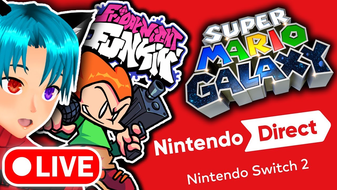 NINTENDO DIRECT + FNF UPDATE + MARIO GALAXY TRIPLE FEATURE | CHECK THE ...