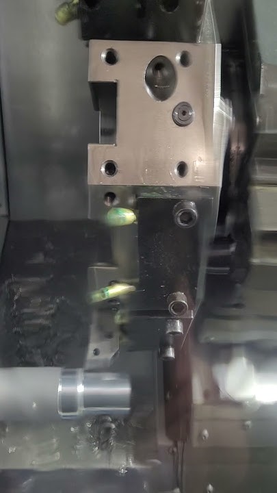 CNC, machining, turning, lathe - YouTube