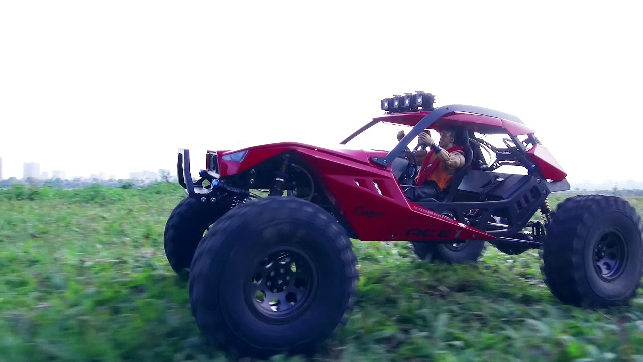 CAPO ACE 1 4x4 RC Truck Rock Buggy 110th Scale Testing - YouTube
