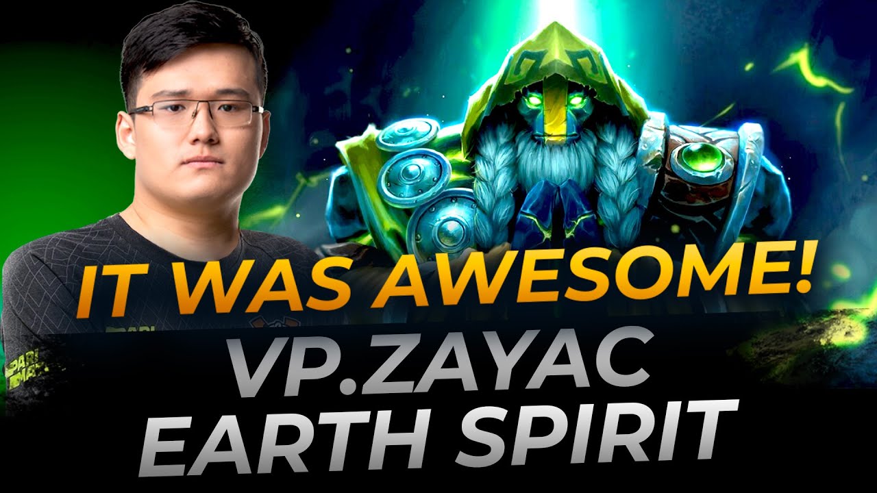Zayac shows how to play Earth Spirit | Full Gameplay Dota 2 Replay ...