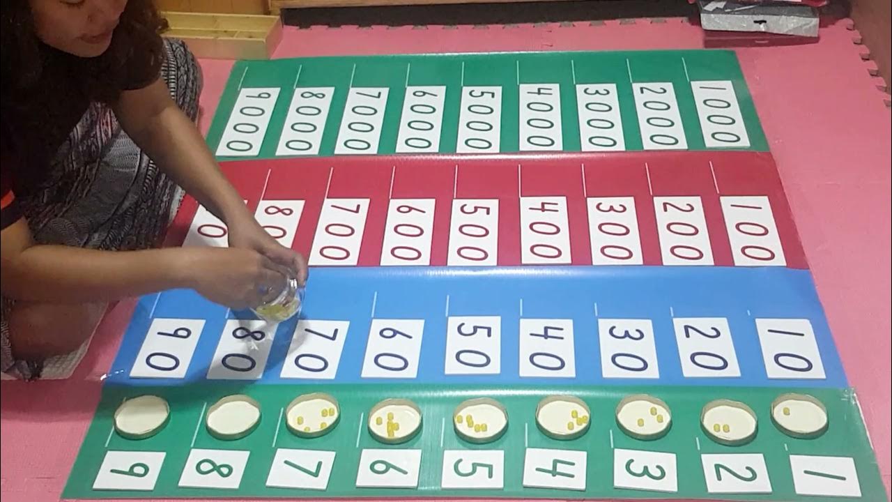 45 Layout | Montessori Math - YouTube