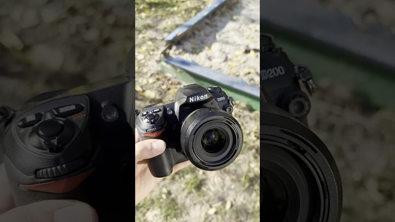 Best CCD camera ever made! | Film like photos with D200 #ccd #photographyhacks