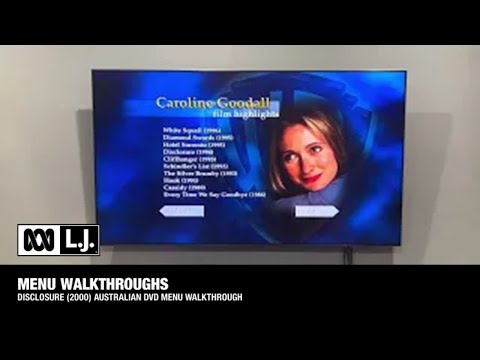 Disclosure (2000) Australian DVD Menu Walkthrough - YouTube