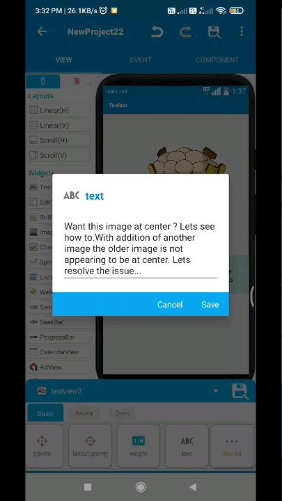 Sketchware Tutorial #sketchware #sketchware_trick - YouTube