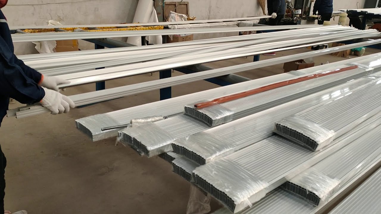 ALUMINIUM SOLAR PANEL FRAME PACKAGE - YouTube