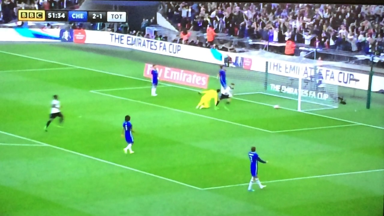 DELI ALI Goal vs Chelsea FC Fa Cup Semi Final - YouTube