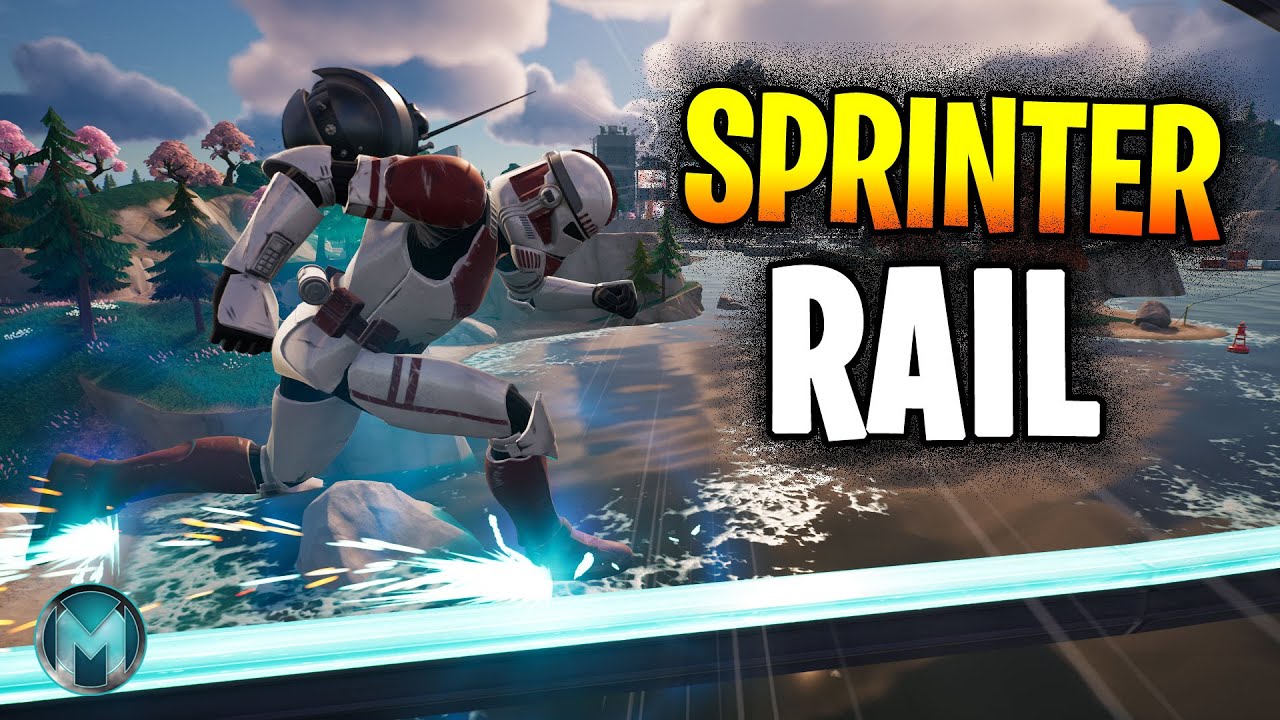 Accélérer sur des rails de glisse Fortnite, Comment accélérer sur des ...