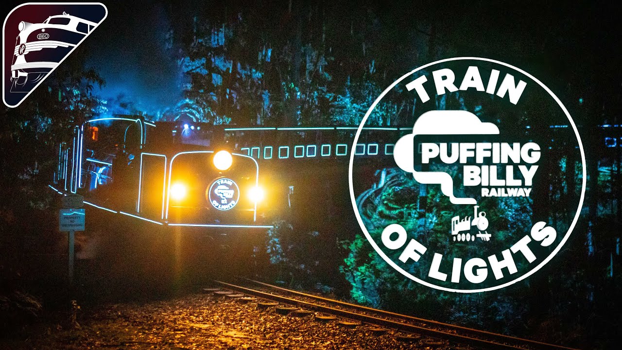 Puffing Billy's Train of Lights - 2024 - YouTube