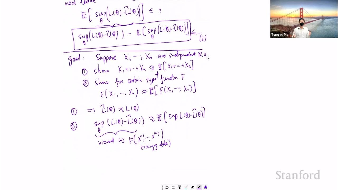 Stanford CS229M - Lecture 4: Advanced concentration inequalities - YouTube