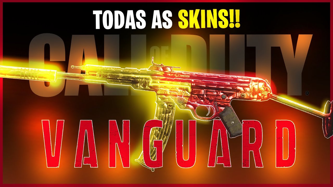 TODAS AS SKINS ESPECIAIS DO COD VANGUARD!! - YouTube
