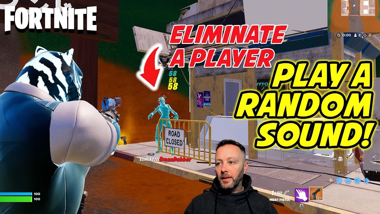 Play A Random Sound On Elimination With Verse In UEFN - YouTube