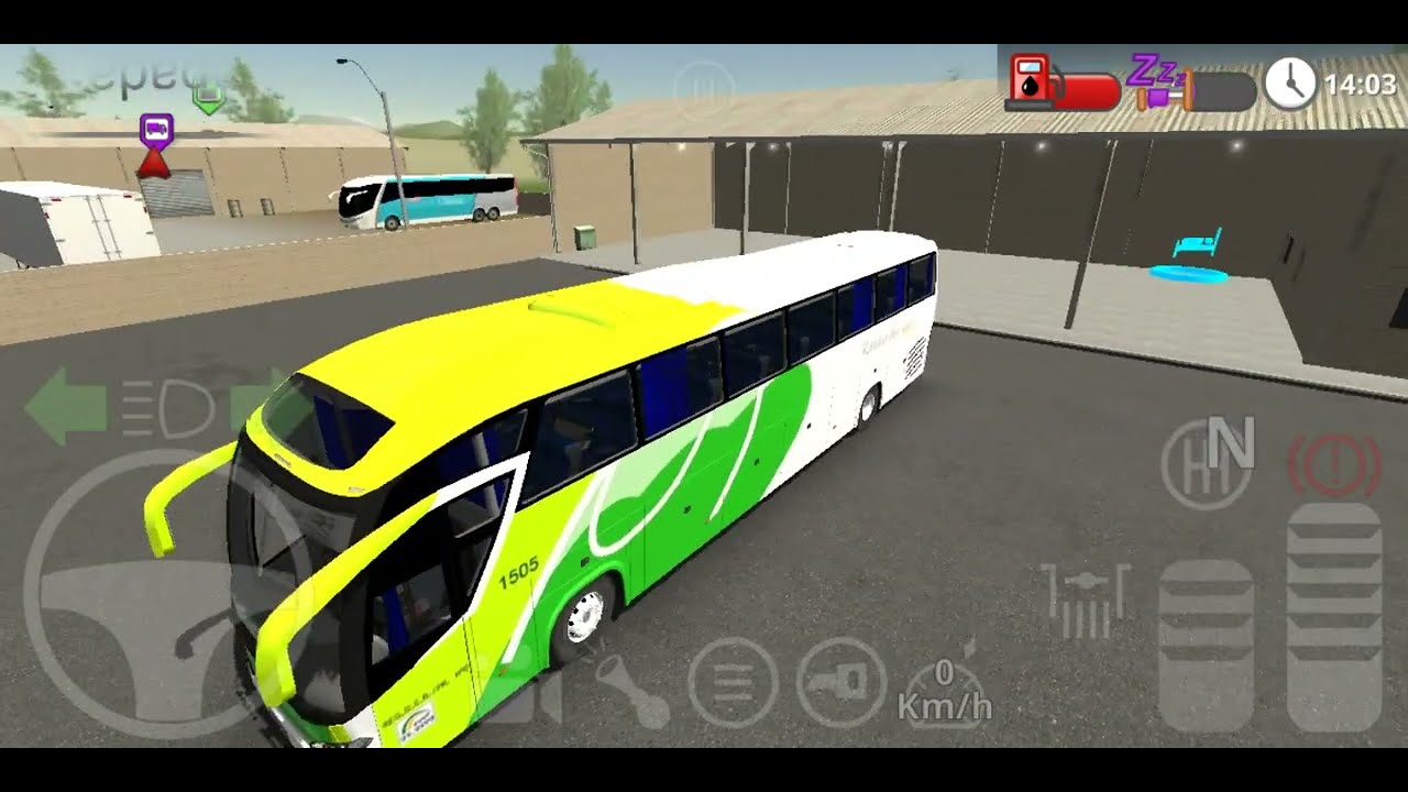 Bus driving simulator 3D game 2023 | new update bus gamepay | Indian ...