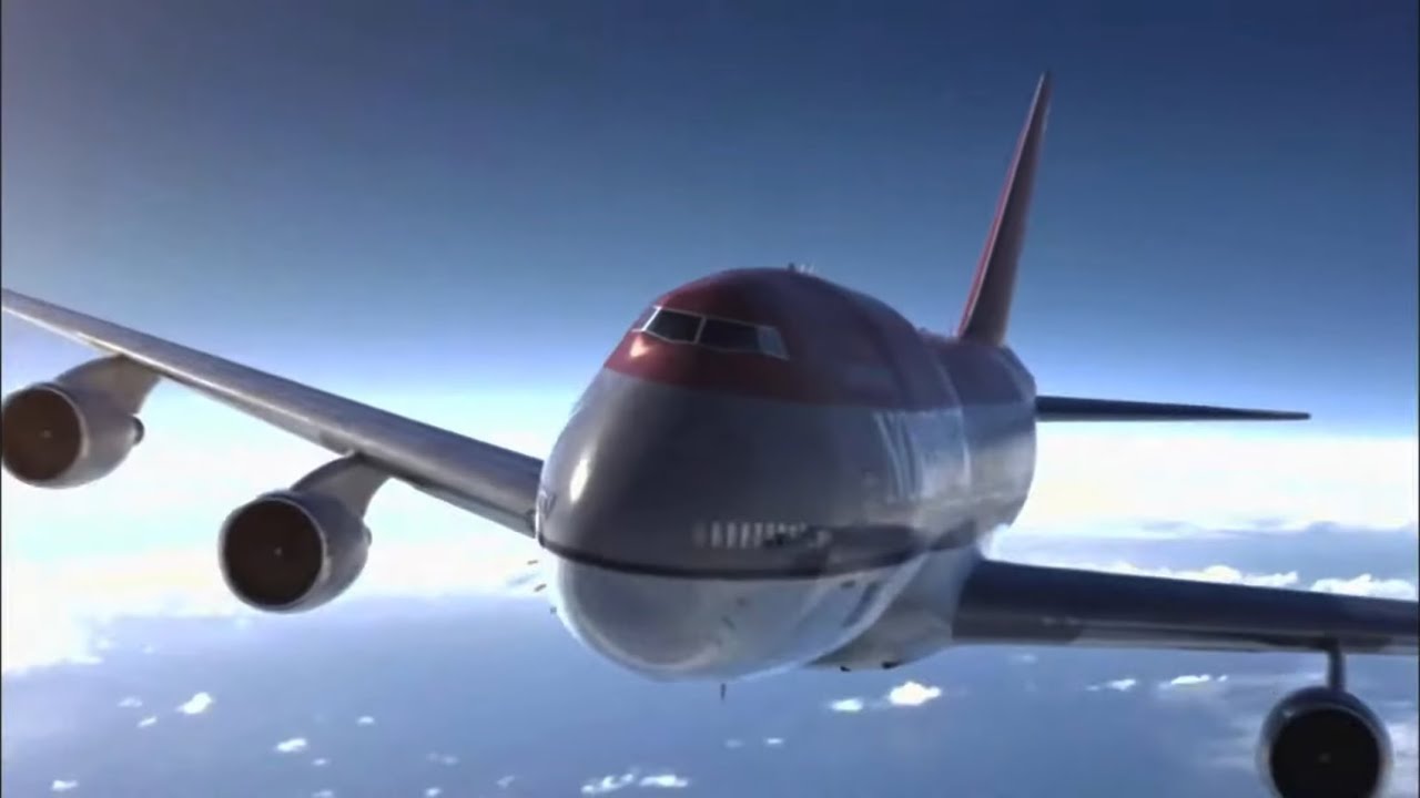 Northwest Airlines Flight 85 - Landing Animation - YouTube