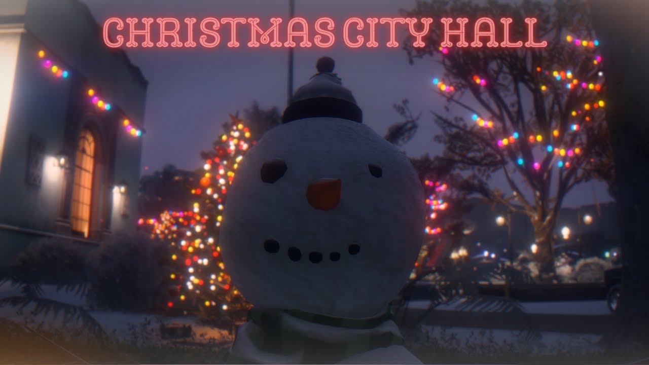 [FREE] Christmas City Hall Exterior | Free FiveM MLO - GTA V Interior ...