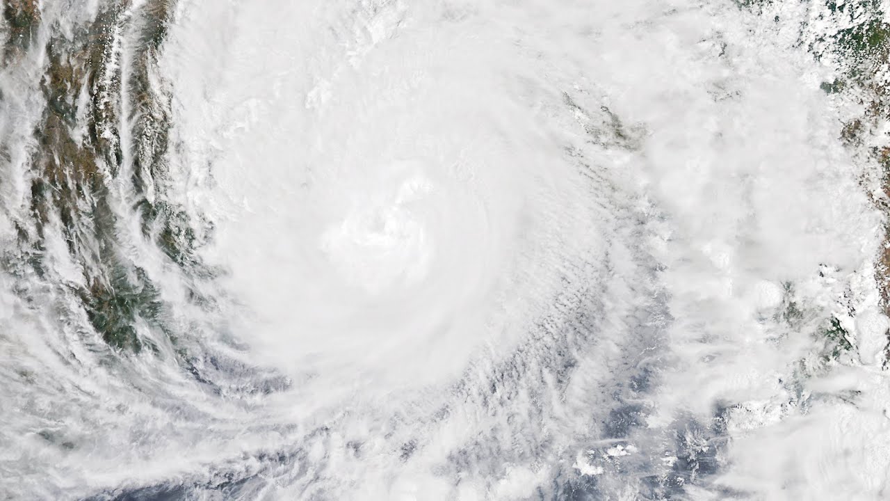 NASA Captures Deadly Tropical Cyclone Amphan From Space - YouTube