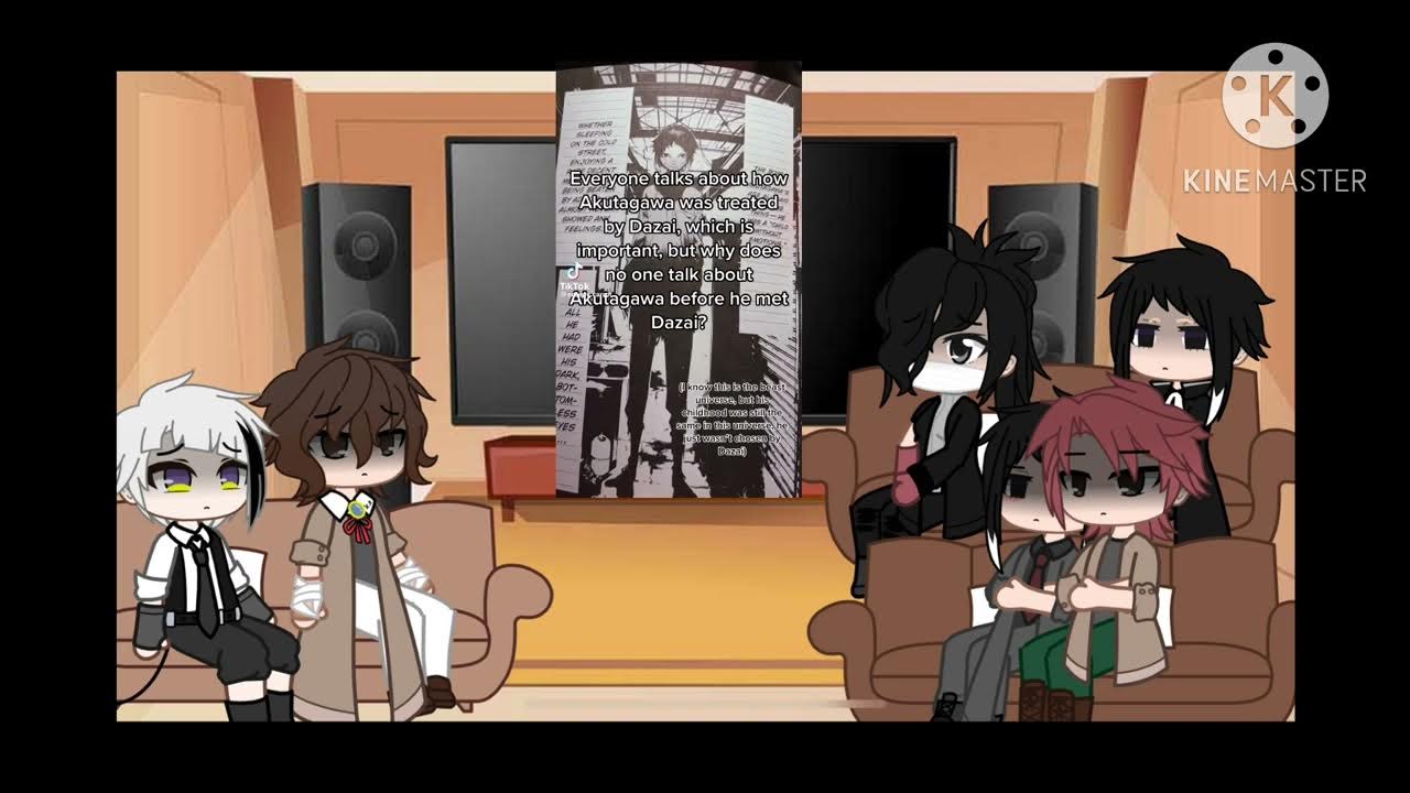 Bsd reacts to beast akutagawa(+beast aku and beast Oda)||shinsoukoku||⚠️loud noises⚠️ - YouTube