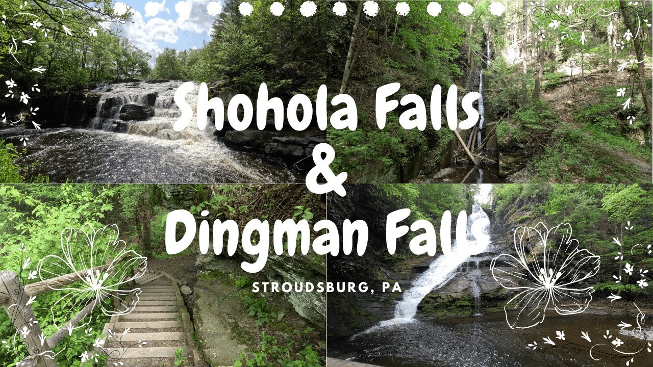 Hiking Waterfalls VLOG | Shohola Falls & Dingman Falls | Stroudsburg ...