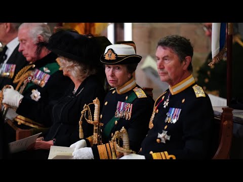 Princess Anne’s emotional and historic moment beside the Queen’s coffin