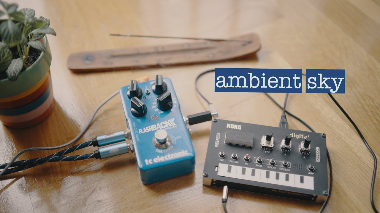 Ambient Sky with Korg NTS-1 and Flashback 2 - YouTube