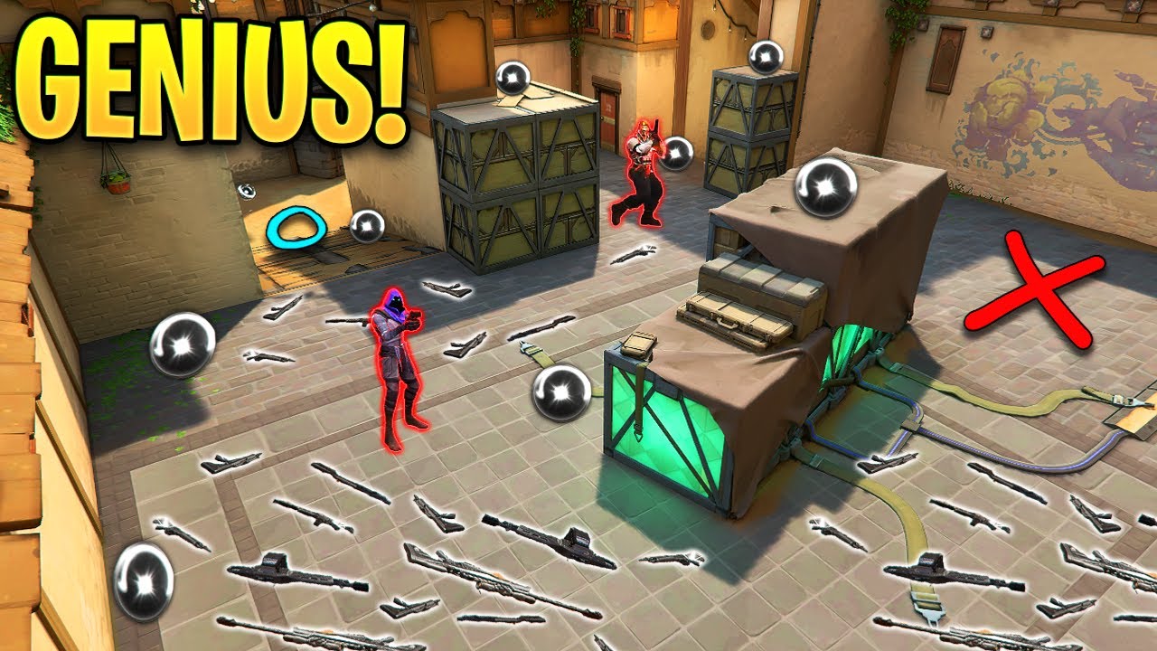 Valorant: When players perform GENIUS TRICKS! - 200IQ Moments & OP ...