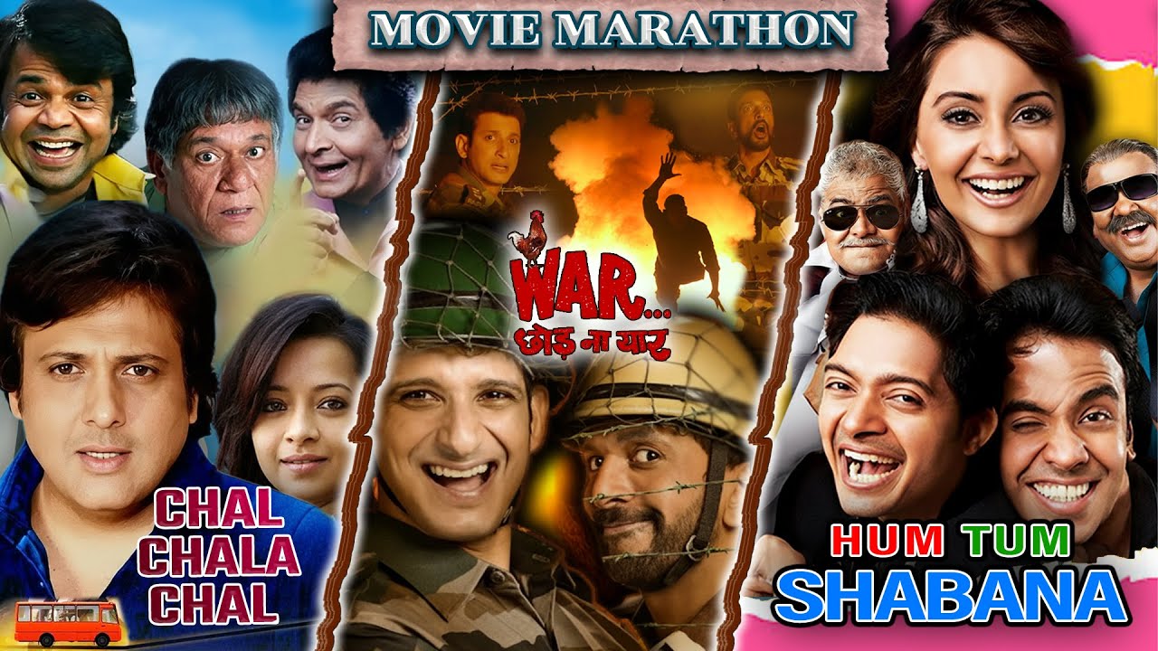 Non Stop Comedy Express | Chal Chala Chal x War Chhod Na Yaar x Hum Tum ...