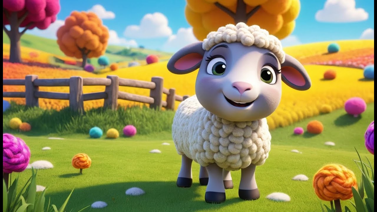Baa Baa Colour Sheep in Old MacDonald’s Flying Farm Adventure | Fun ...
