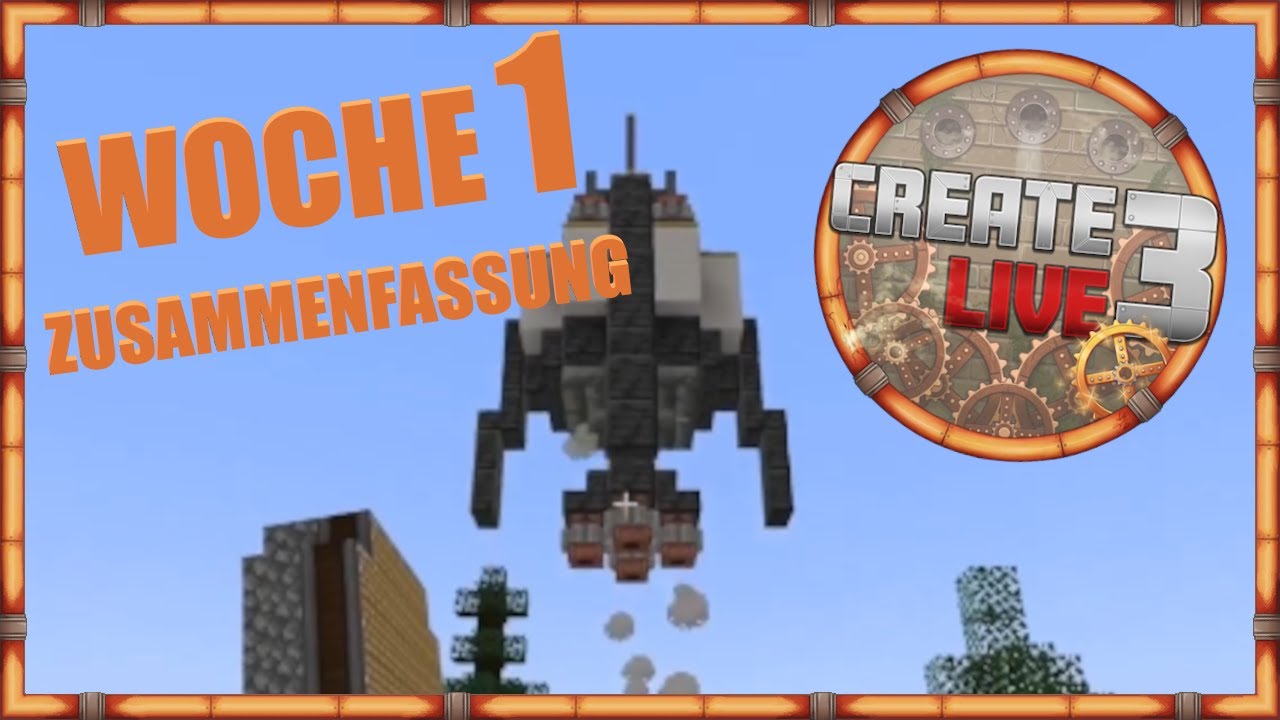 Create Live 3 ⚙️ Woche 1 Zusammenfassung. - YouTube