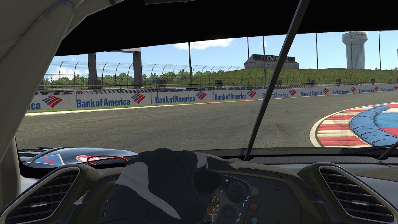 Charlotte Motor Speedway - The Roval - Ferrari 488 GT3 - Cockpit View ...