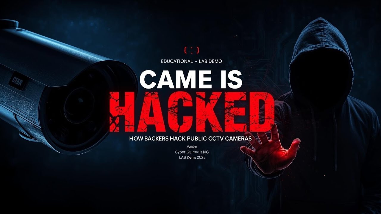 How Hackers Hack Public CCTV Cameras — Lab Demo 2025 (Recommended ...