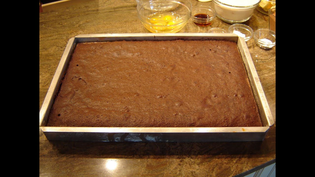 Chocolate Half Sheet Cake Traditional by Diane Lovetobake - YouTube
