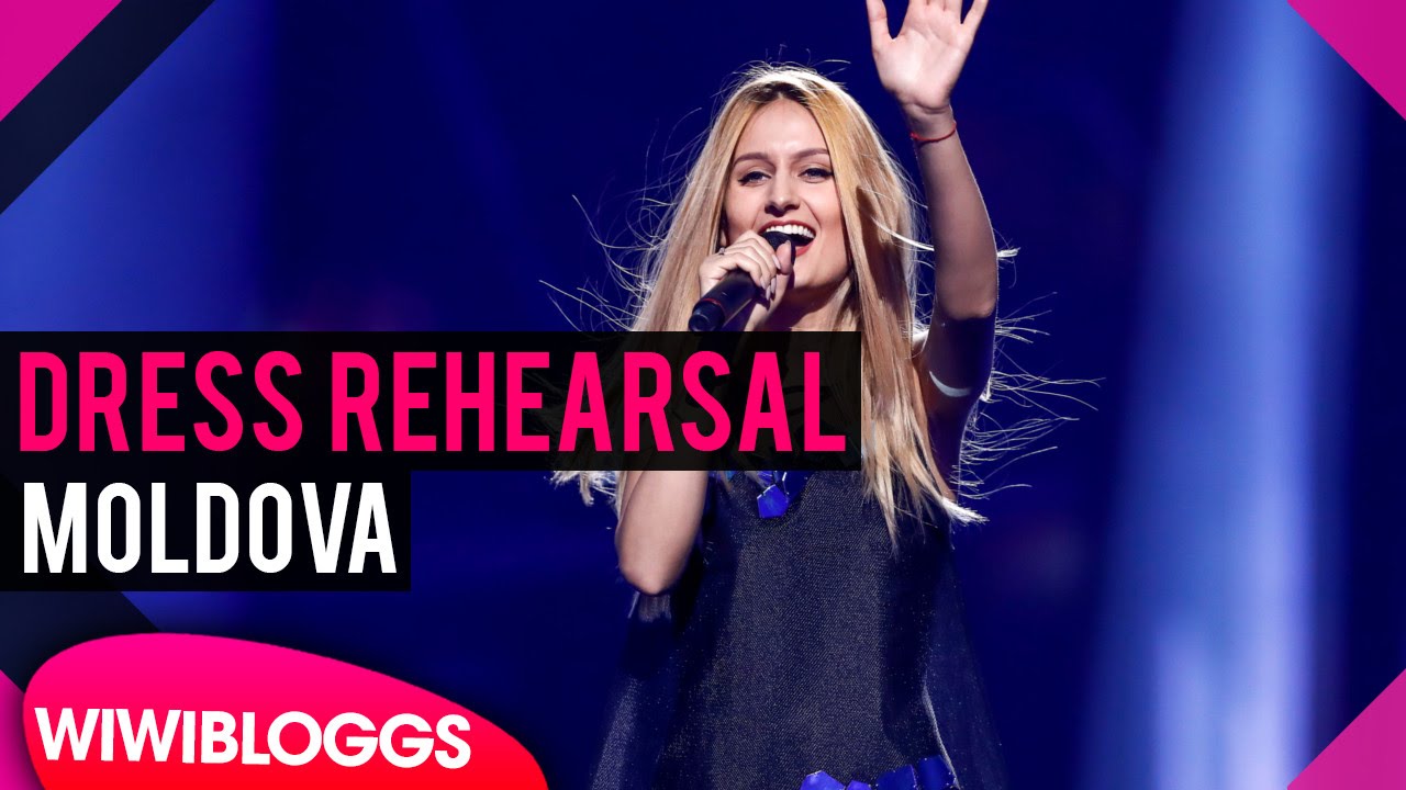 Moldova: Lidia Isac “Falling Stars” semi-final 1 dress rehearsal ...