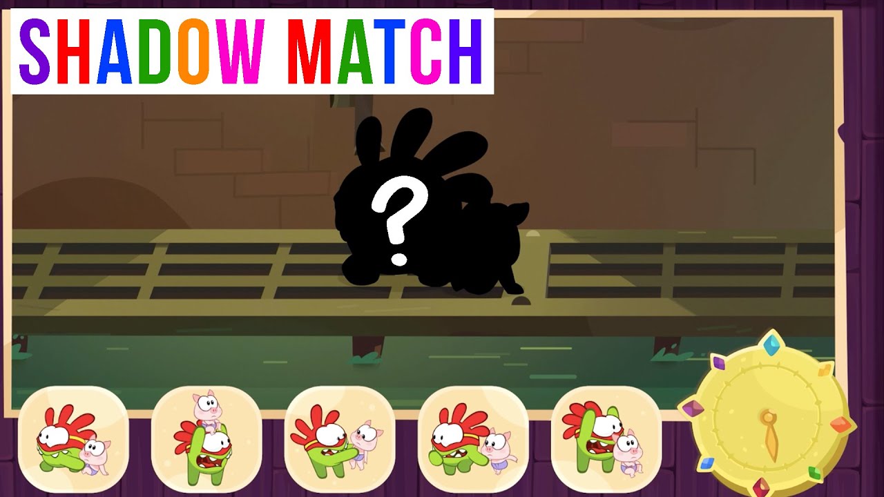 Shadow Match - Om Nom Stories - YouTube
