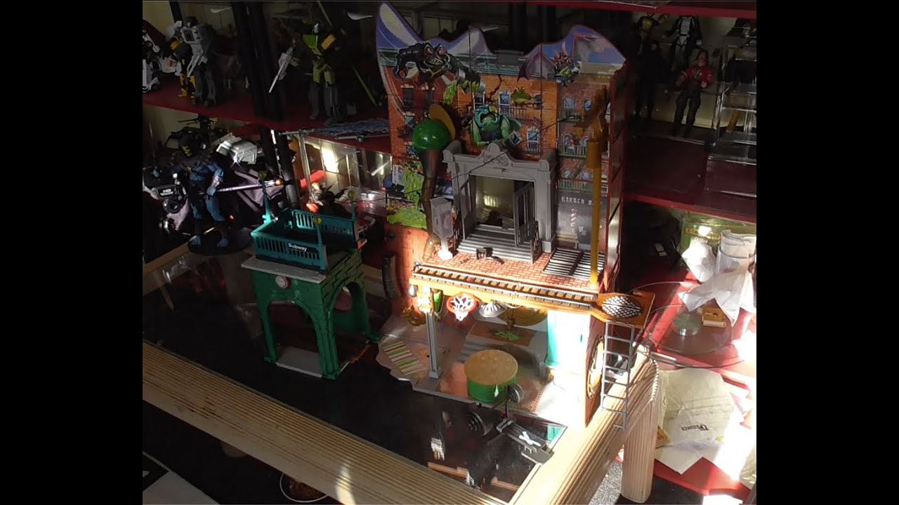 TMNT SEWER LAIR PLAYSET part2. Assembly build Teenage Mutant Ninja ...