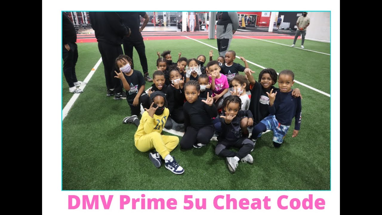WINTER FOOTBALL WORKOUTS | 5U FLAG | DMV PRIME CHEAT CODE | ATHLETIC ...