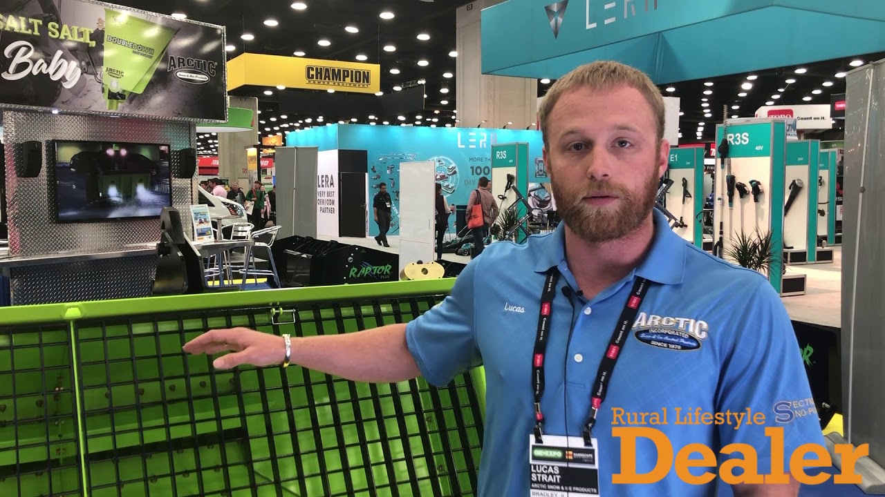 Arctic Snow & Ice Products' Salt Bucket Attachment - YouTube